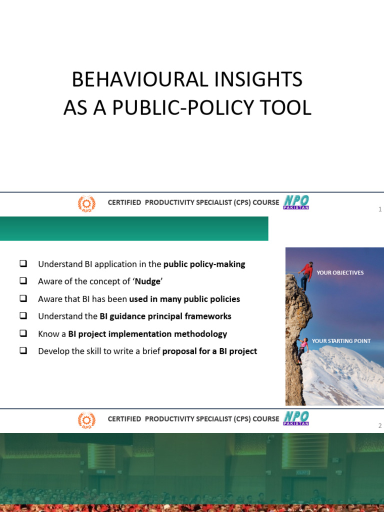 Behavioural Insights | PDF | Behavioral Economics | Economics