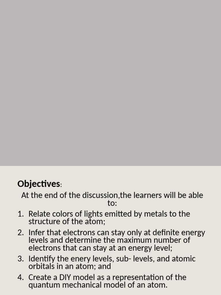 Understanding Atomic Models and Electrons | PDF | Energy Level | Atoms