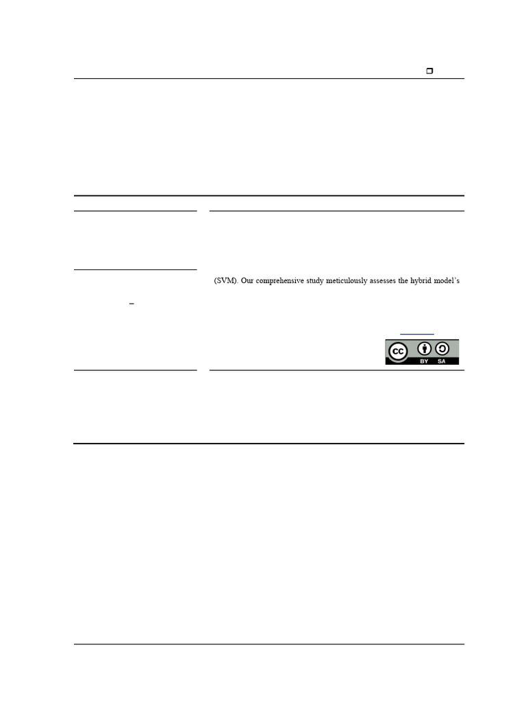 Enhancing Machine Failure Prediction With A Hybrid Model Approach | PDF | Support Vector Machine ...