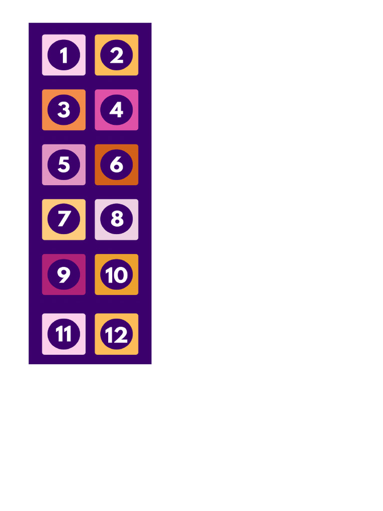 Angka 1-12 | PDF