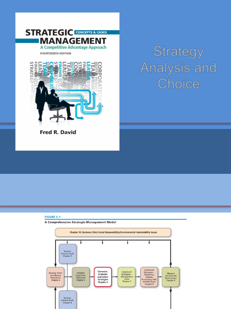 W03 CH 3 Strategy Analysis and Choice | PDF | Swot Analysis | Business