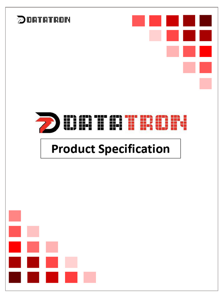 DTI-P1,86 ECK-HR - Datatron LED | PDF | Pixel | Information And Communications Technology