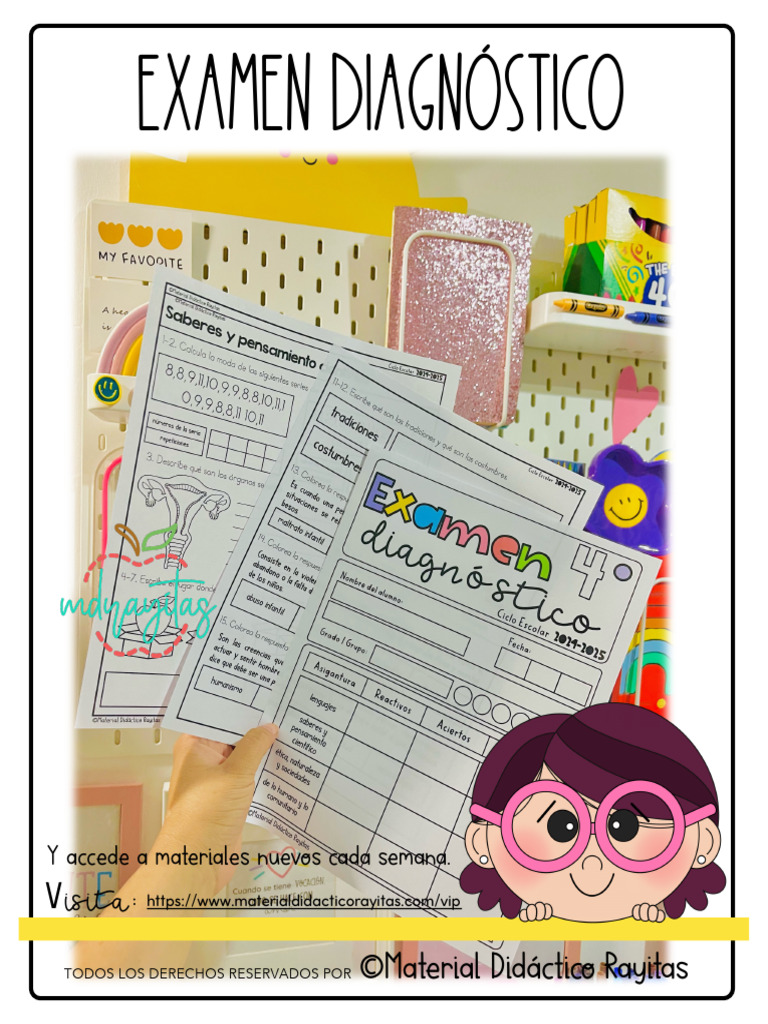 Examen Diagnóstico Escolar 2024-2025 | PDF | Abuso infantil | Violencia