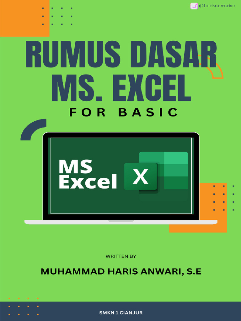 E-BOOK RUMUS MS. EXCEL-Prototype | PDF | Bisnis | Metode & Bahan Ajar