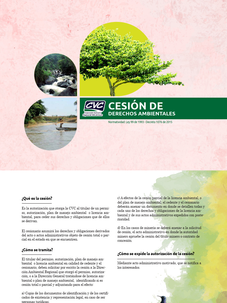 Cesin de Derechos Ambientales | PDF | Derecho