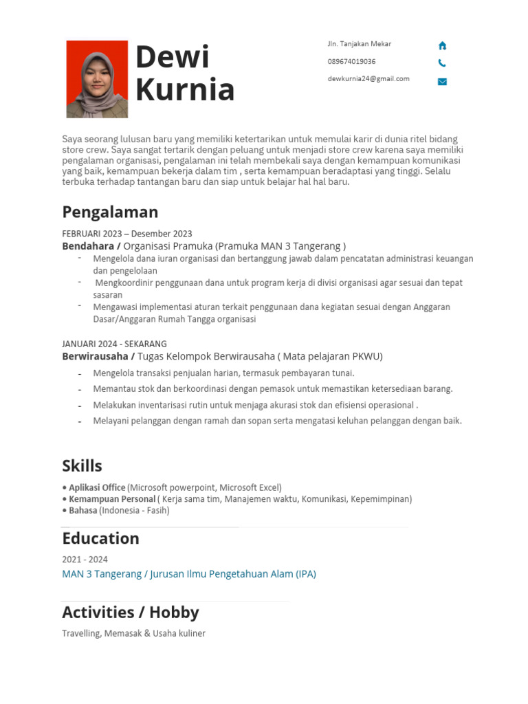 CV Dewi Kurnia | PDF