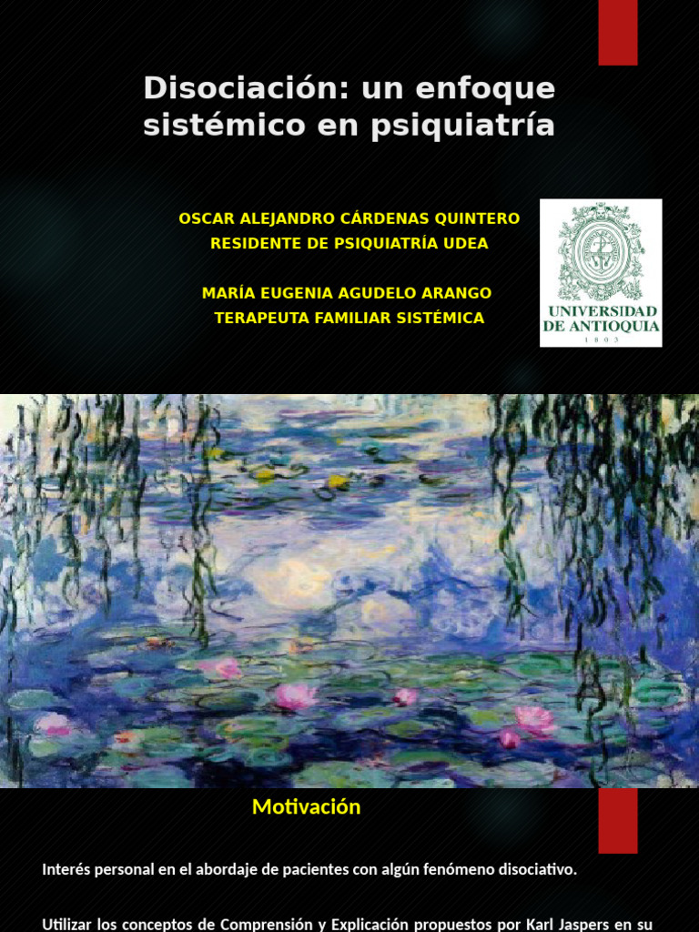 Disociación Caso Clínico | PDF | Amnesia | Psicoterapia