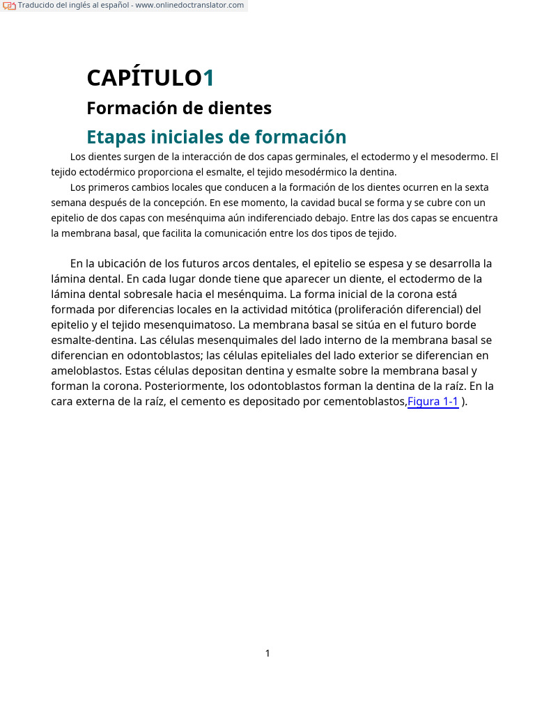 Capitlo 1 Development of The Human Dentition Frans P.G.M. Van Der Linden, Herman S. (2013) - 16 ...