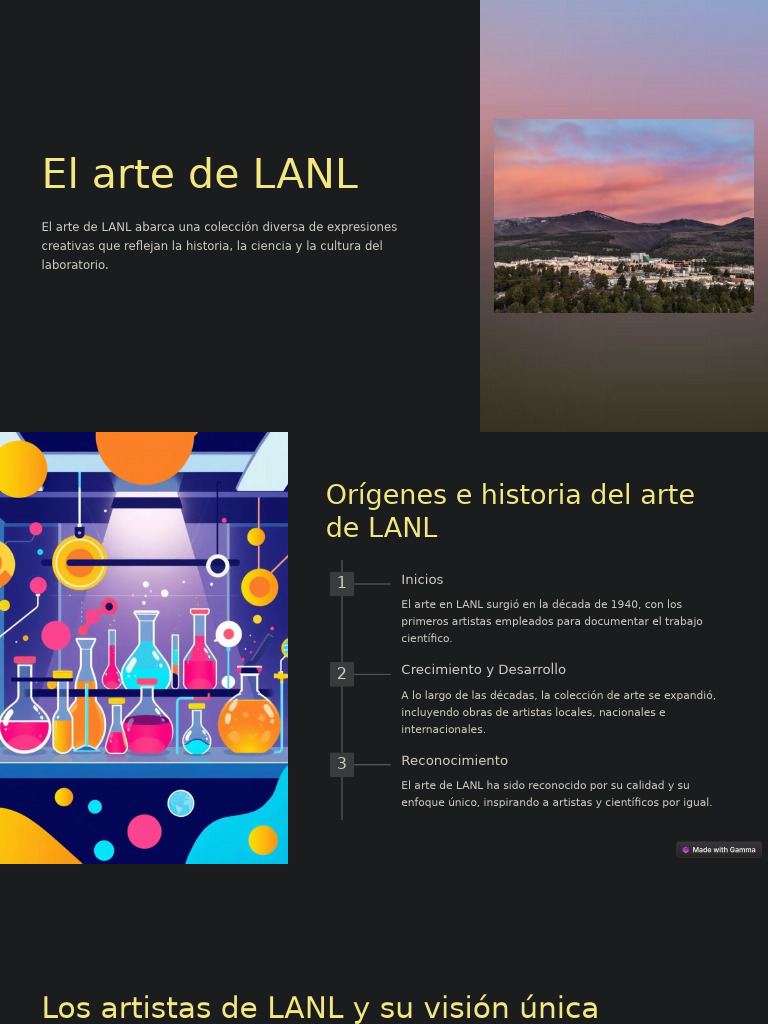 El Arte de LANL | PDF | Laboratorio Nacional de Los Alamos | Pinturas