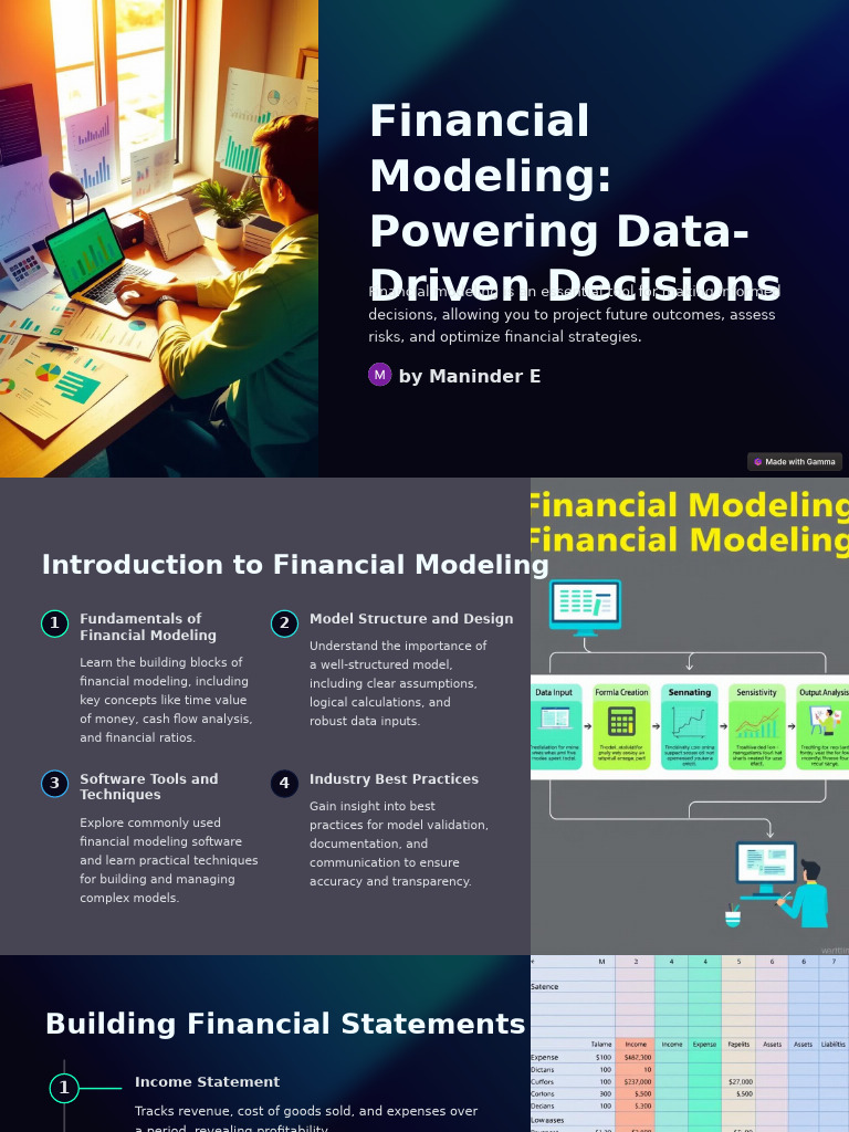Data-Driven Financial Modeling Insights | PDF | Valuation (Finance ...