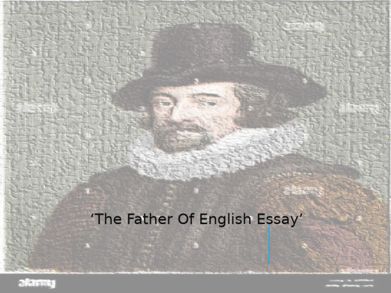 The Father of English Essay' | PDF