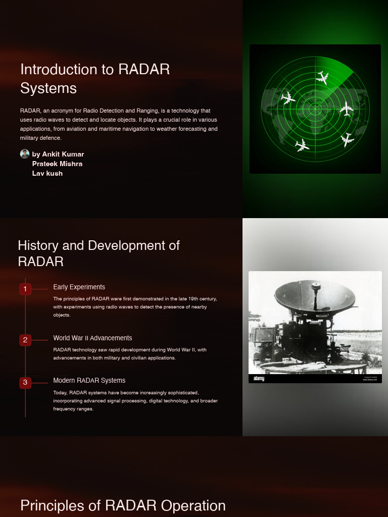 Introduction To RADAR Systems | PDF | Radar | Radio