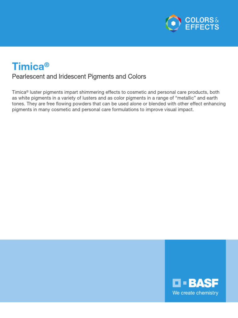 BAFCAE1701!13!01 Timica-Value-card Web | PDF | Titanium Dioxide | Color