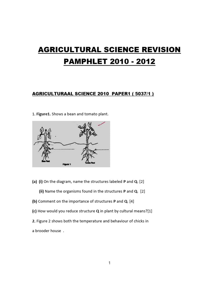 Agricultural Science Pamphlet II | PDF | Soil | Fertilizer