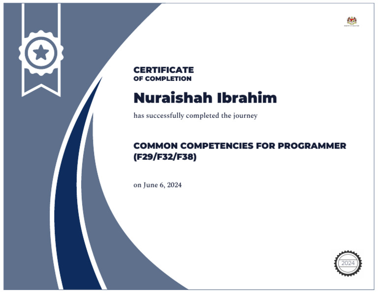 Common Competencies For Programmer (F29 - F32 - F38) | PDF