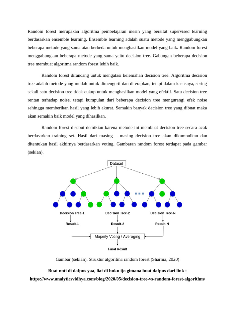 Random Forest | PDF | Komputer