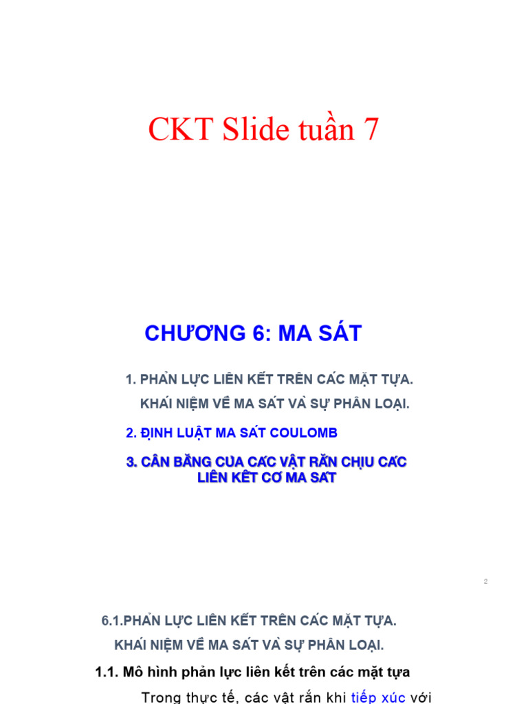 CKT tuần 7 | PDF