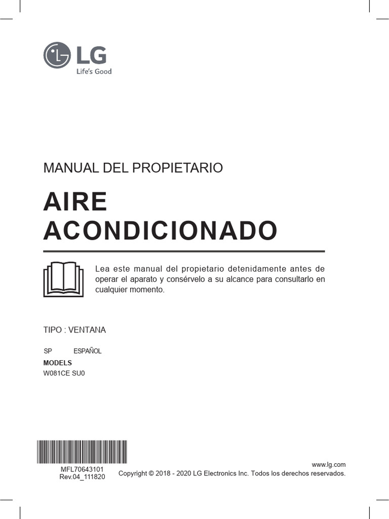 MFL70643101 - ManualOwner - (SP) - R32 WU - MEX - Rev.04 - 111820 | PDF ...