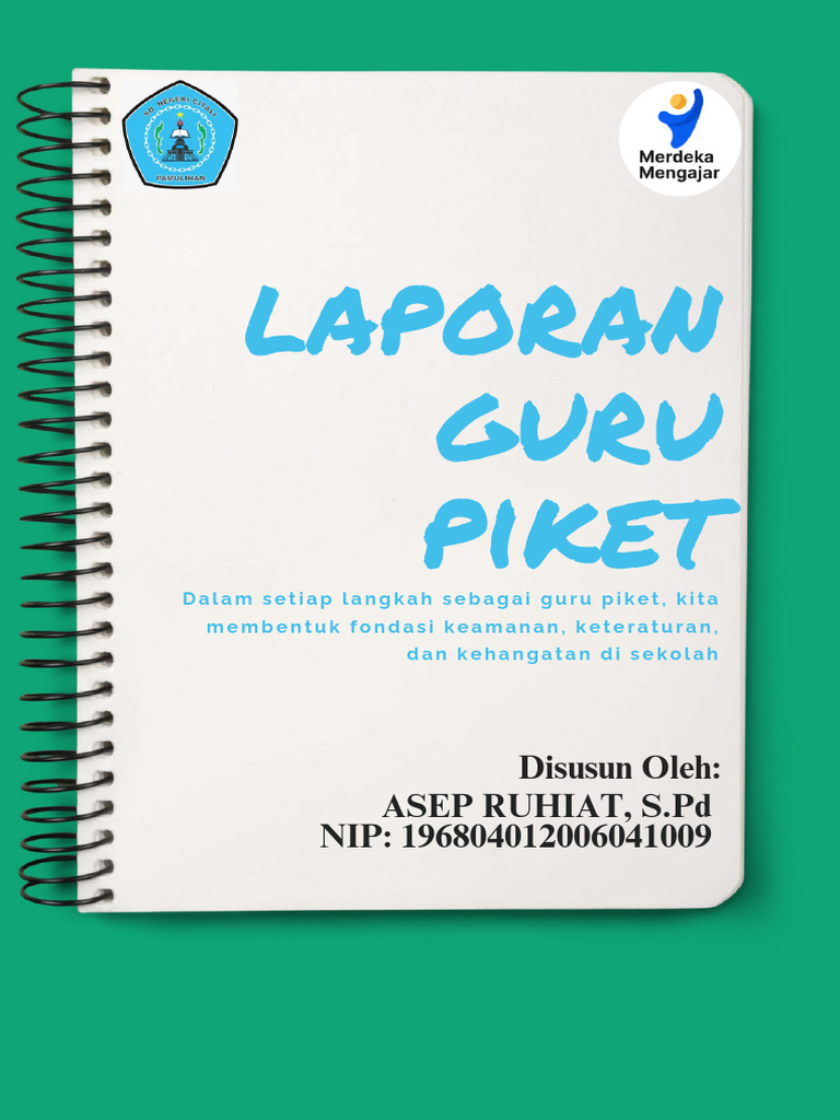 Laporan Guru Piket Pak Asep FIX | PDF