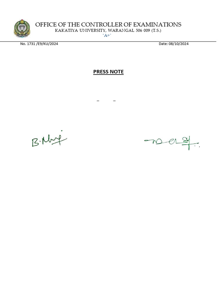 LL.B, LL.M PRESS NOTE - Compressed | PDF