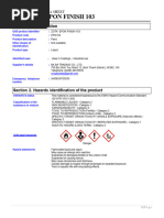 Silver Nitrate: Safety Data Sheet | PDF | Firefighting | Toxicity
