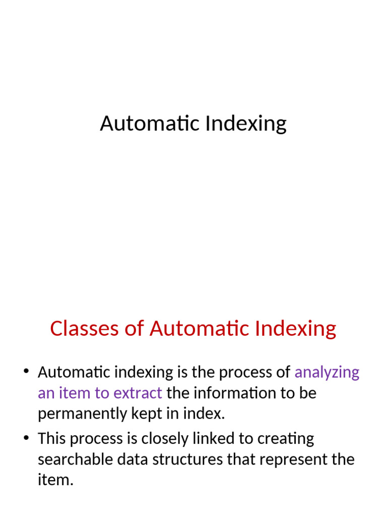 UNIT-3 IRS | PDF | Search Engine Indexing | Information Retrieval