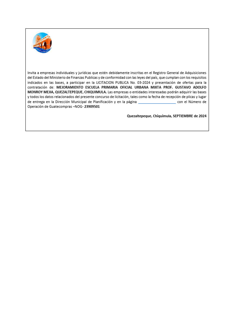 Publicacion Diario Oficial Escuela | PDF