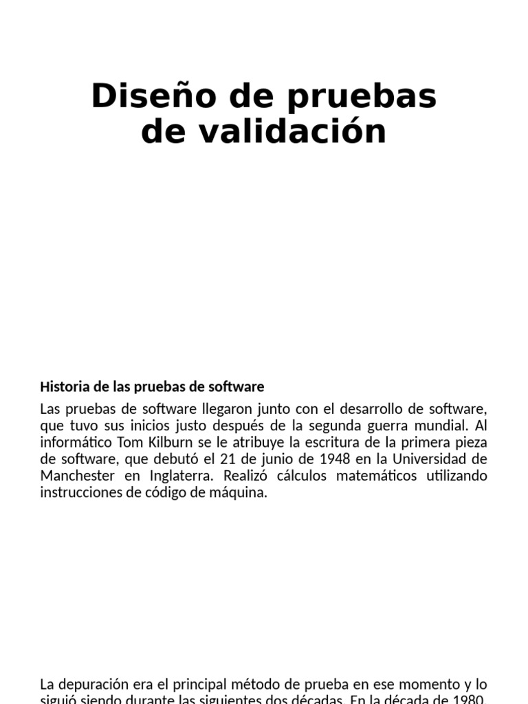 Guía Completa sobre Pruebas de Software | PDF | Software | Pruebas de ...