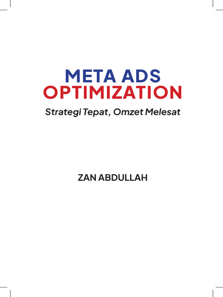 META ADS OPTIMIZATION-final | PDF