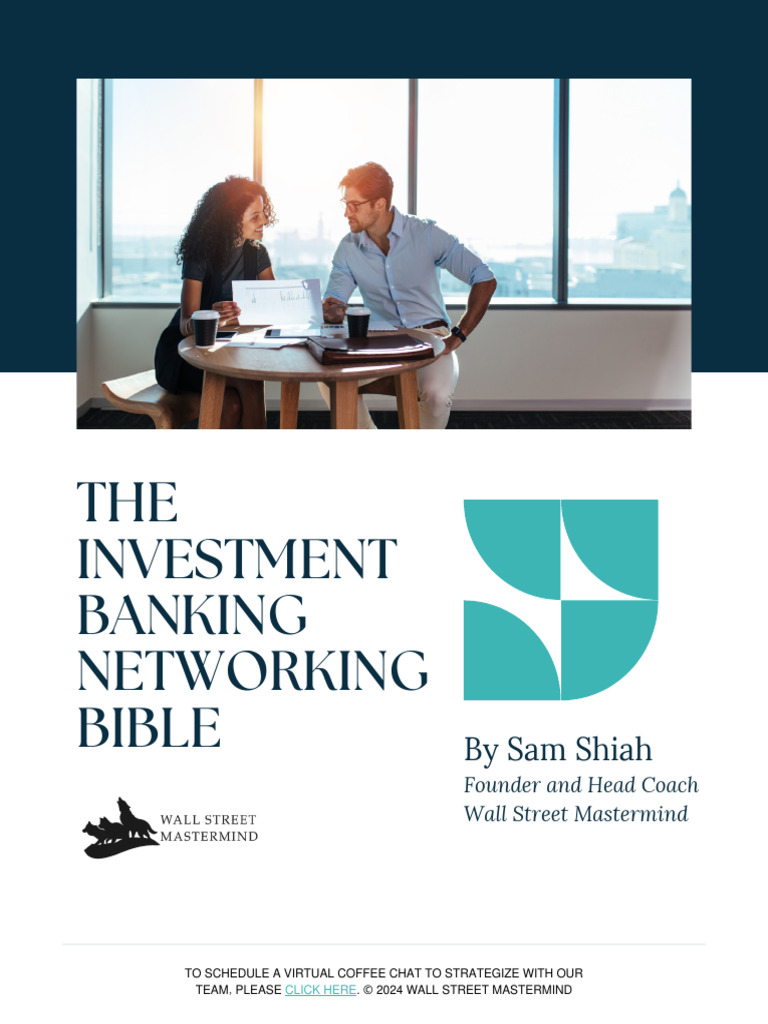 Investment Banking Networking Guide | PDF | Linked In | Investment Banking