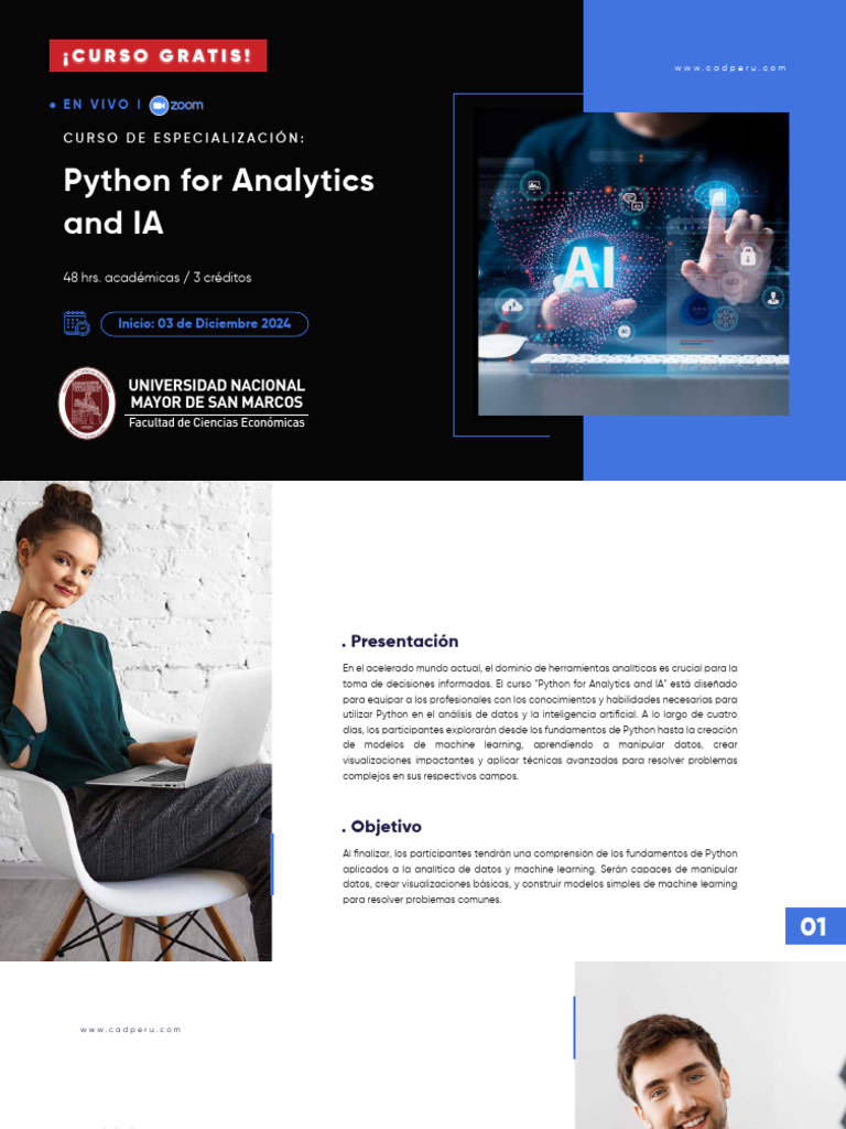 Python For Analytics (DOSSIER) | PDF | Aprendizaje automático | Inteligencia artificial