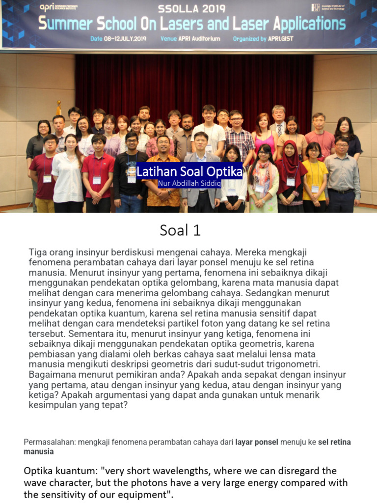 Optika 1 | PDF | Teknologi & Rekayasa