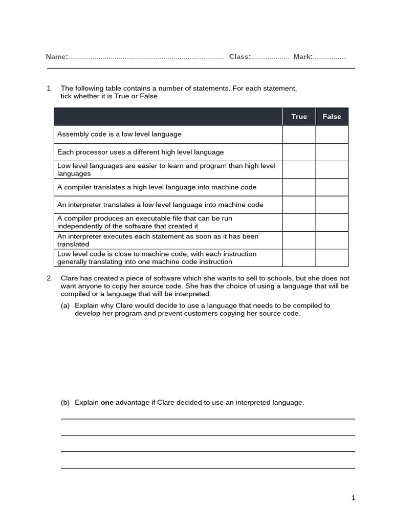 Homework 4-1 | PDF | Computers