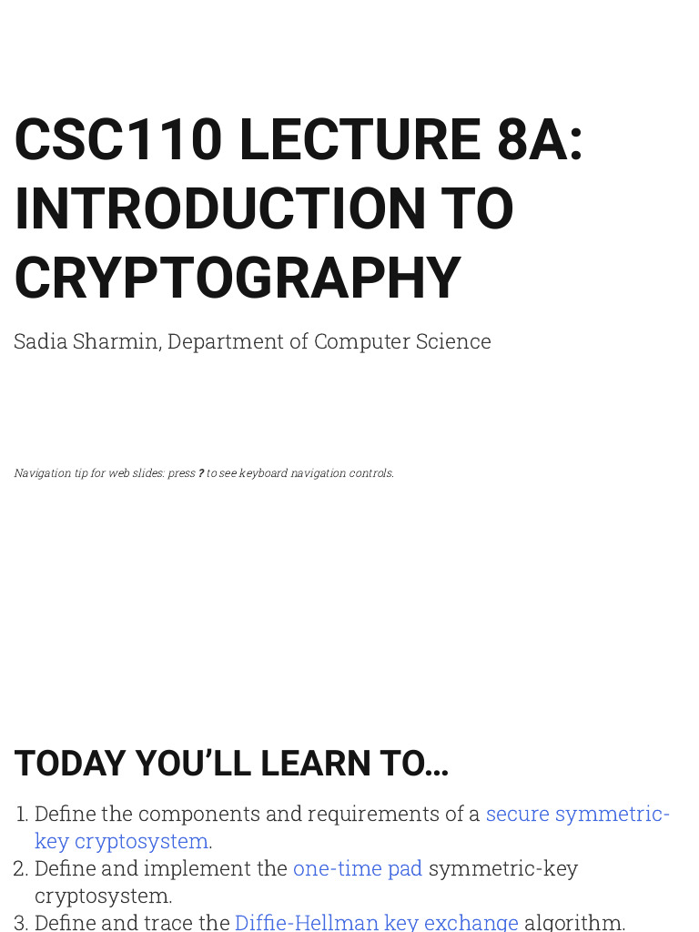 8a-slides (2) | PDF | Encryption | Cryptography