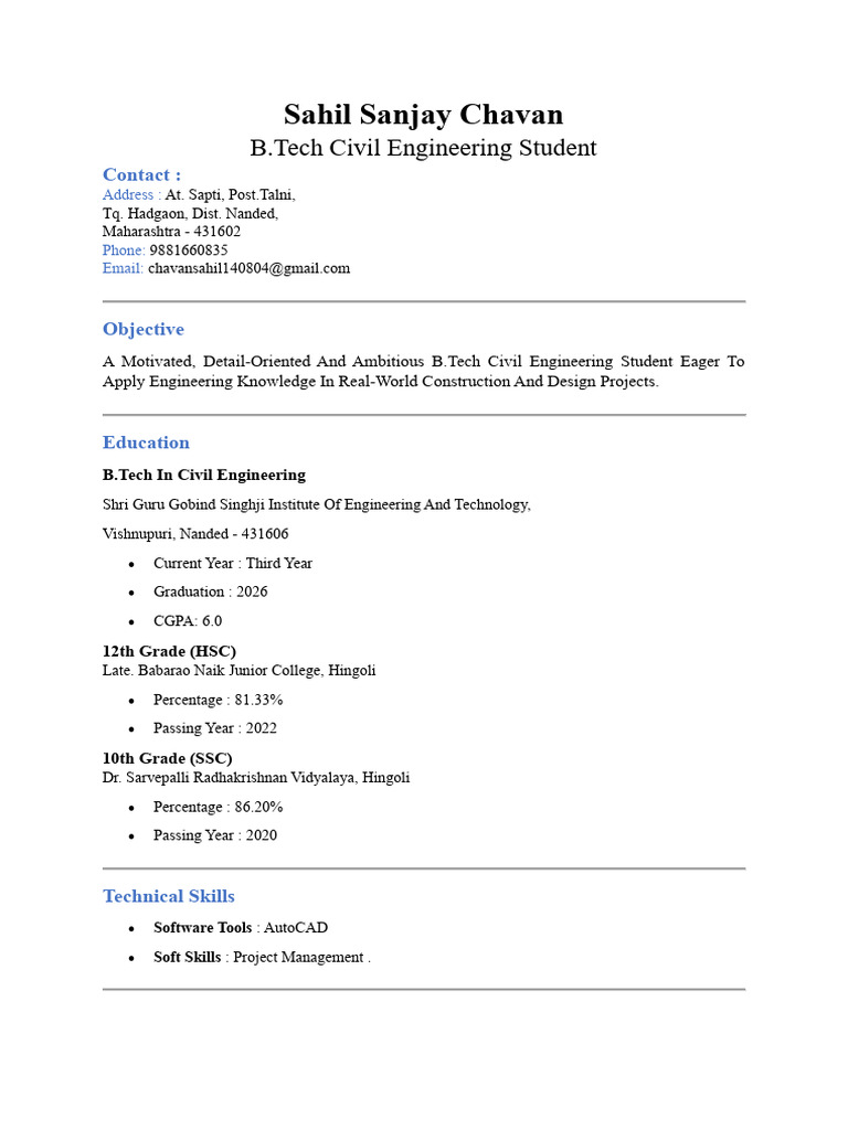 2022BCE050 Sahil Chavan | PDF