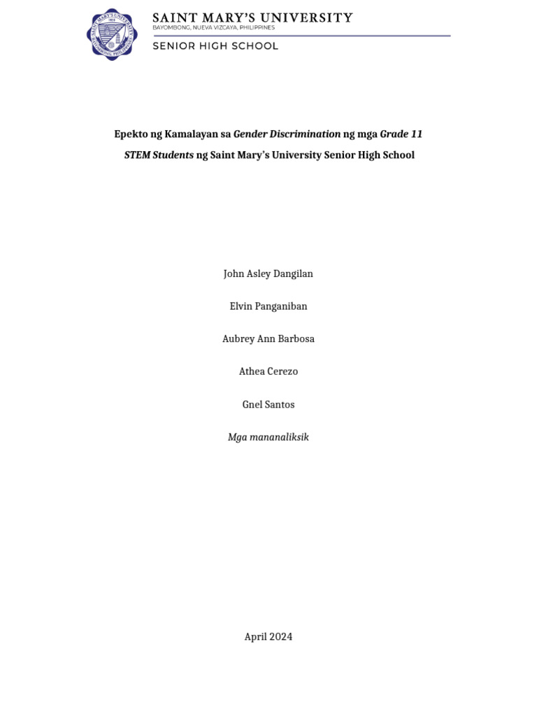 Filbas Research Final | PDF