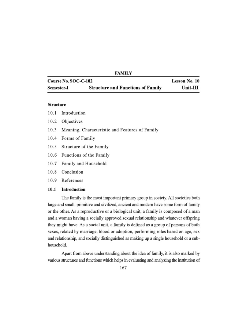 Changing Family Structure | PDF