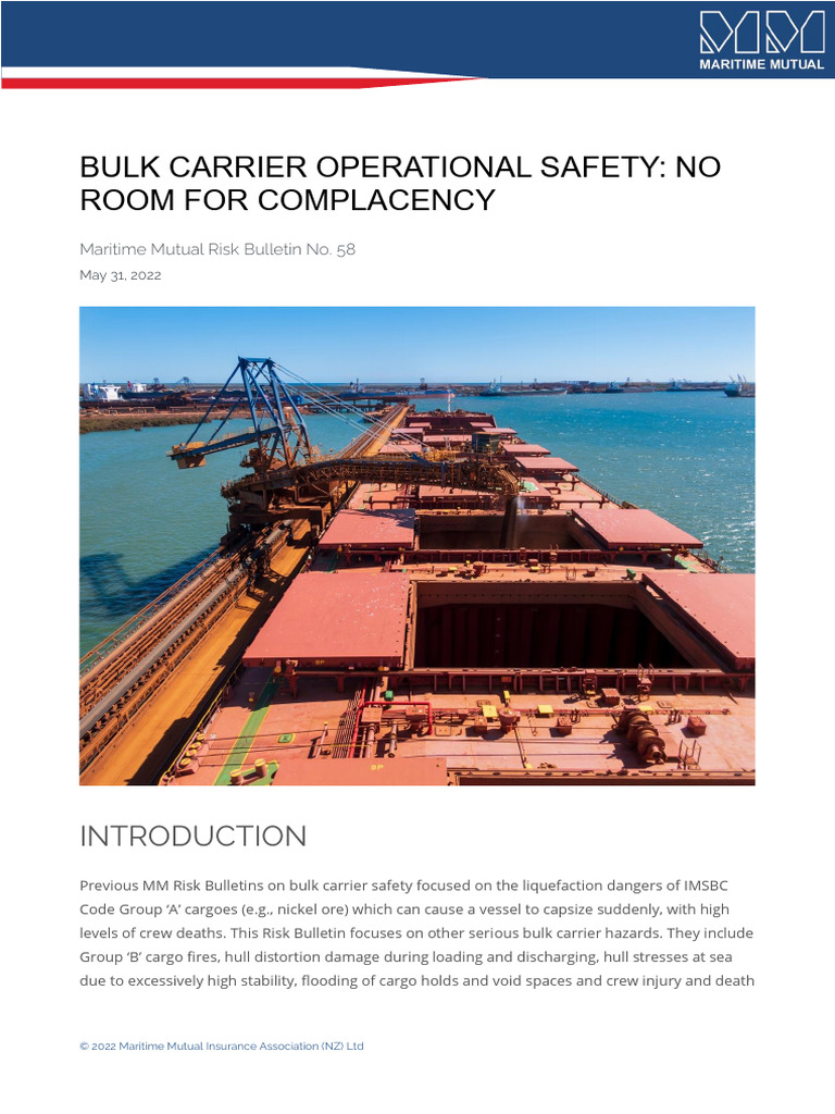 MMIA Bulletin 058 | PDF | Cargo | Dangerous Goods