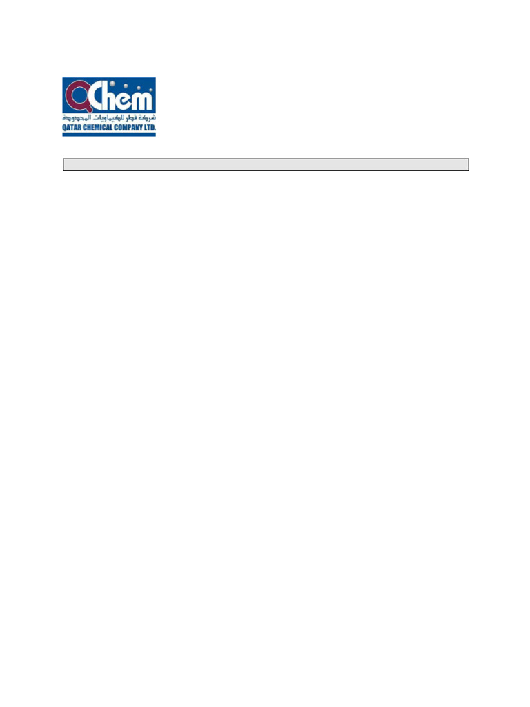 Marlex (Qchem) MSDS | PDF | Dangerous Goods | Working Conditions
