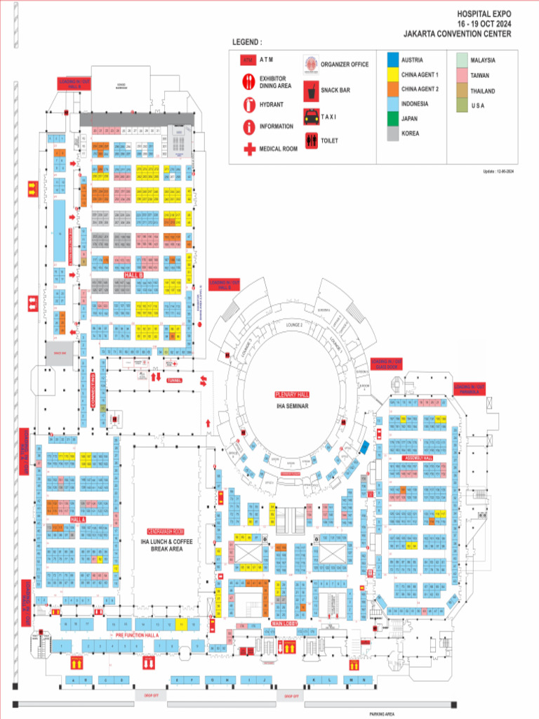 Floorplan Hospex Int'l 2024 - 1206 | PDF