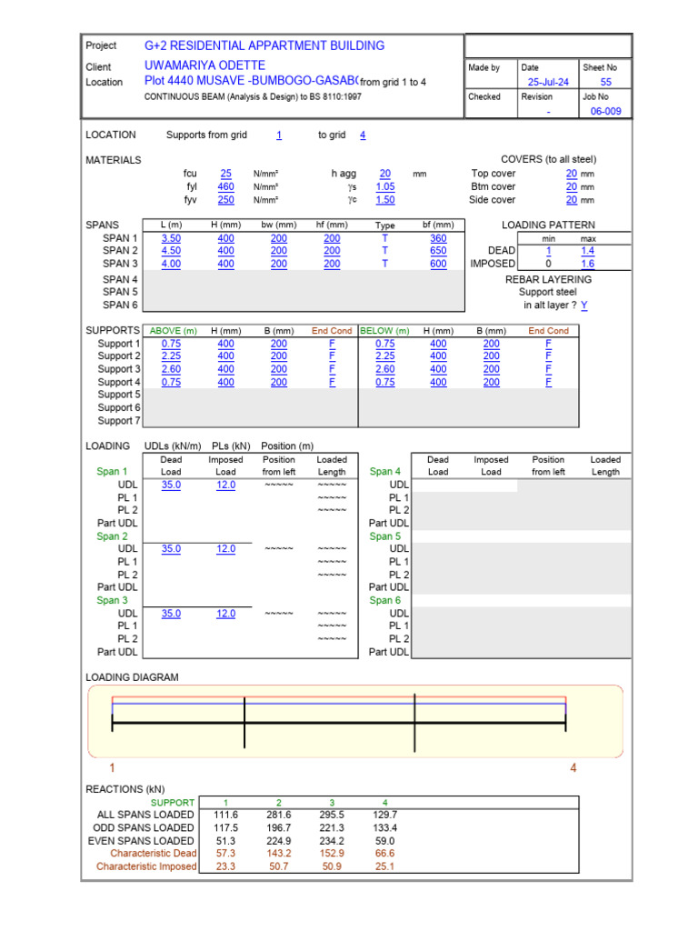 BEAM MAIN | PDF | Structural Engineering | Civil Engineering