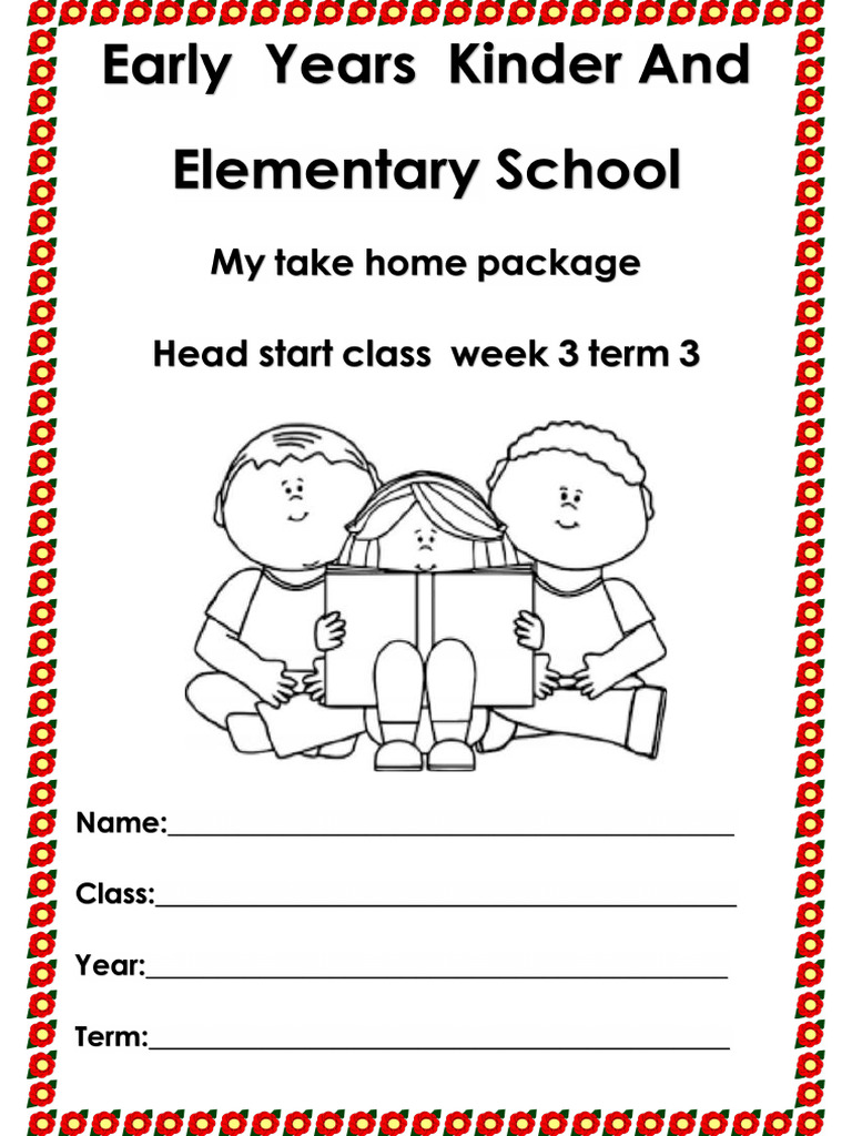 Head Start Week 3 | PDF