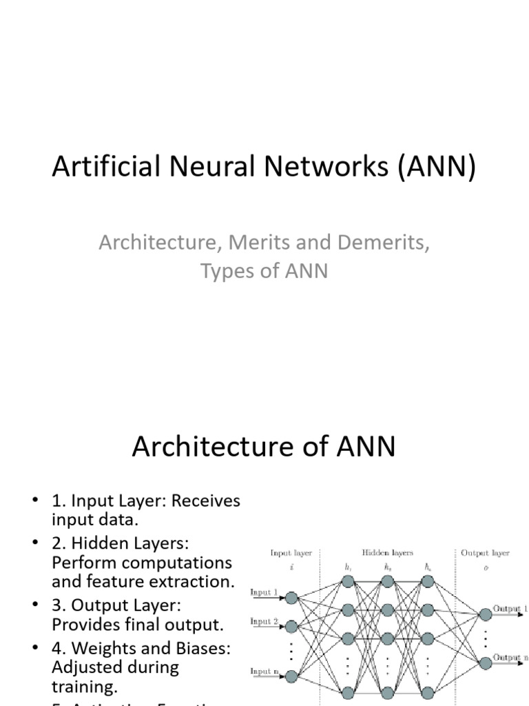 ANN_Presentation | PDF | Artificial Neural Network | Computing
