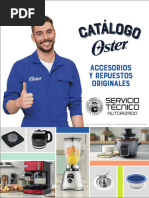 Manual Licuadoras Oster | PDF | Mayonesa | Salsa