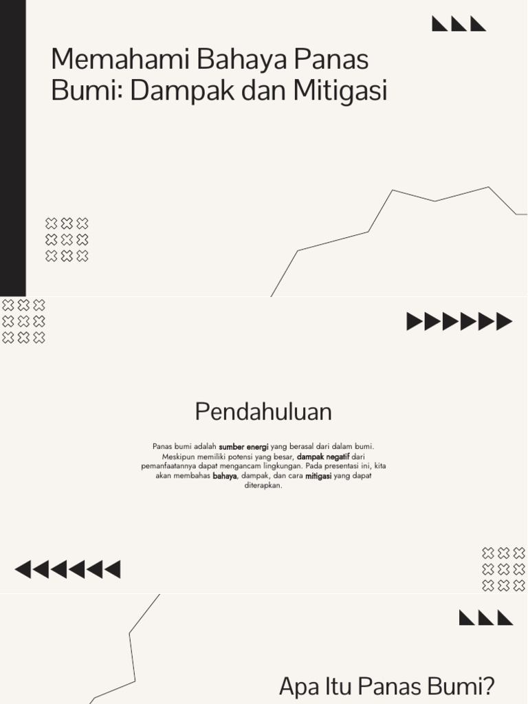 Memahami Bahaya Panas Bumi Dampak Dan Mitigasi | PDF