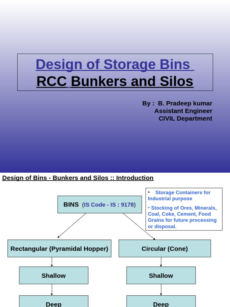 Silo&Bins Theory | PDF | Pressure | Friction