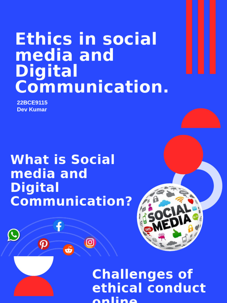 Ethics in Social Media Challenges | PDF | Business | Computers