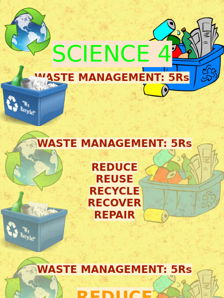 Waste Management Grade 4 Science | PDF | Home & Garden