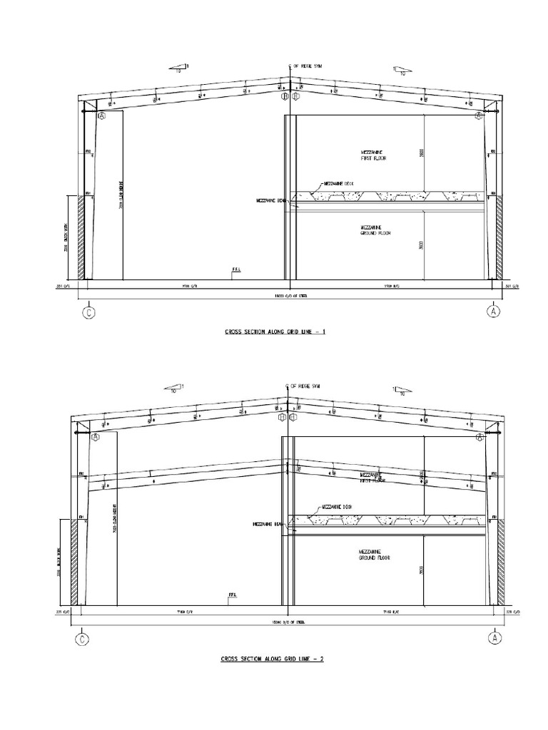 PEB Drawings | PDF | Teaching Methods & Materials