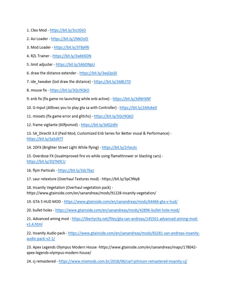 Mods | PDF | Motor Vehicle | Car
